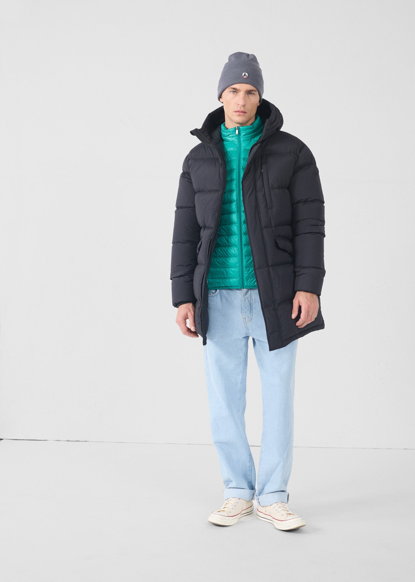 Doudoune Grand Froid stretch mi-longue Noir Scott – JOTT